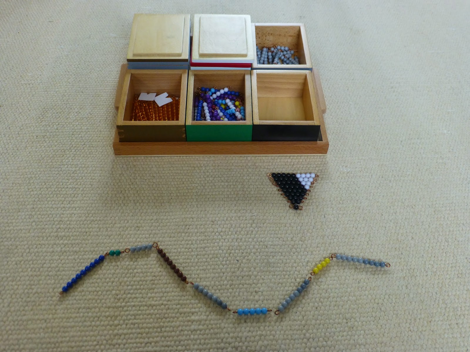Family FECS: Montessori Activity: Subtraction Snake Game