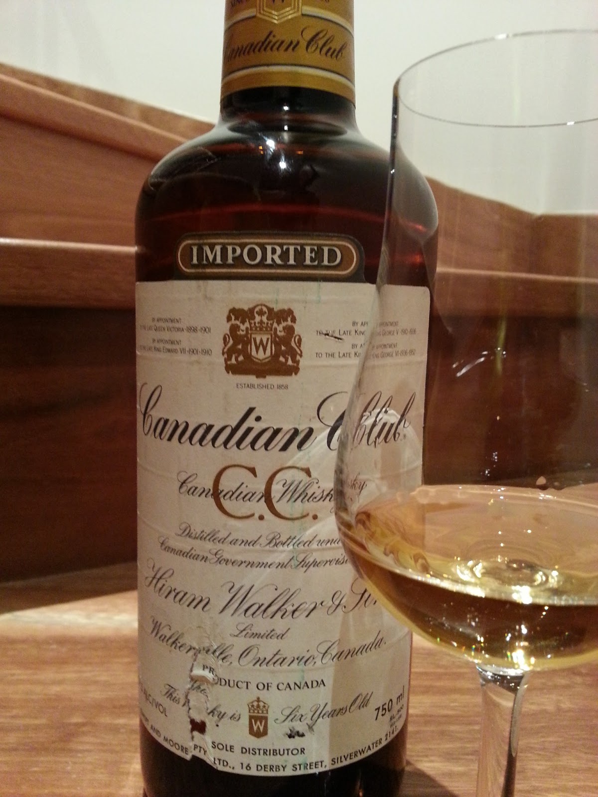Malt Mileage - Whisky & Spirit Reviews: Canadian Club (bottled 1982) Malt Mileage - Whisky & Spirit Reviews: Canadian Club (bottled 1982)