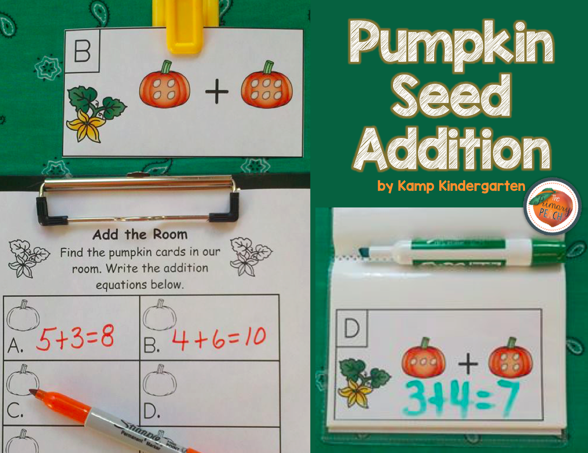 The Primary Peach: 4 Fun Fall Math Freebies