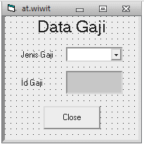 Cara membuat kode Otomatis dan Dinamis (VB 6.0) - ATwiwit.Net