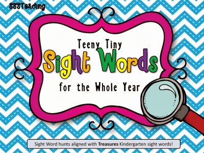 Teeny Tiny Sight Word Hunts - SSSTeaching