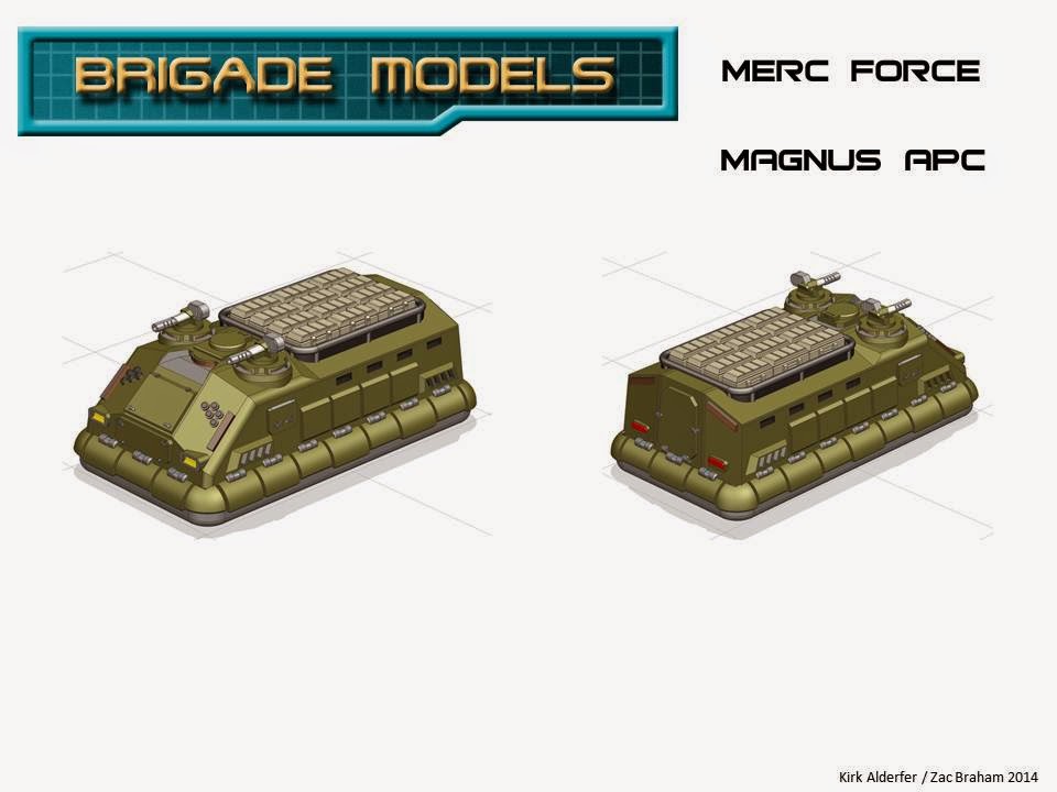 [TMP] "Brigade Models - 15mm SciFi Mercenary Previews " Topic