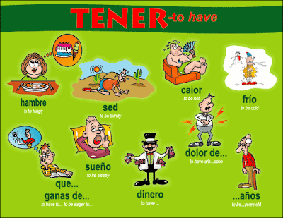 El blog ELE de Isabel: Repaso: TENER