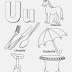 Kids Page: Alphabet Letter U Worksheet | Printable Coloring Worksheets