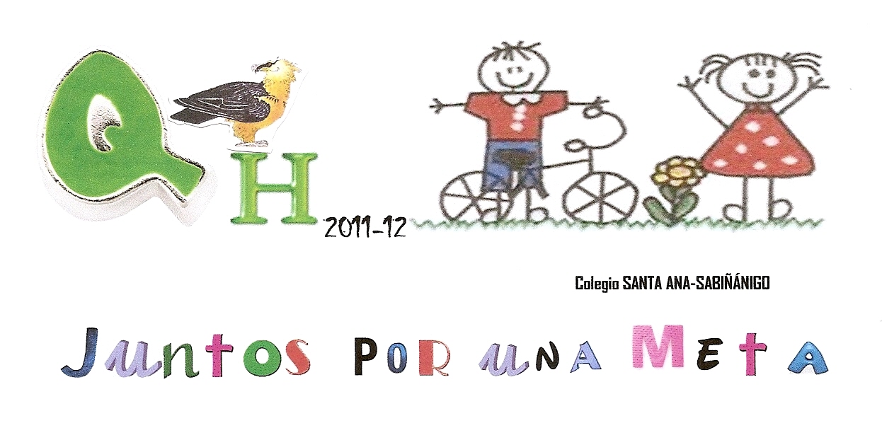 BLOG * SANTA ANA * SABI: LEMA ESCOLAR Y LOGO CURSO 2011-12 BLOG * SANTA ANA * SABI: LEMA ESCOLAR Y LOGO CURSO 2011-12