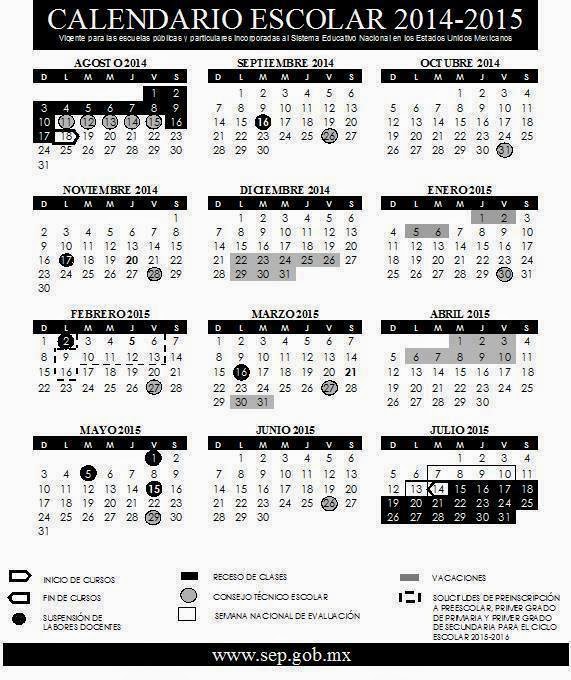Telesecundaria Papantla: Alista la SEP calendario escolar para 2014-2015 Telesecundaria Papantla: Alista la SEP calendario escolar para 2014-2015