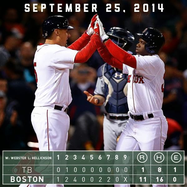 9/26 .. TB vs BOS, 레싹 영상 : MLBPARK