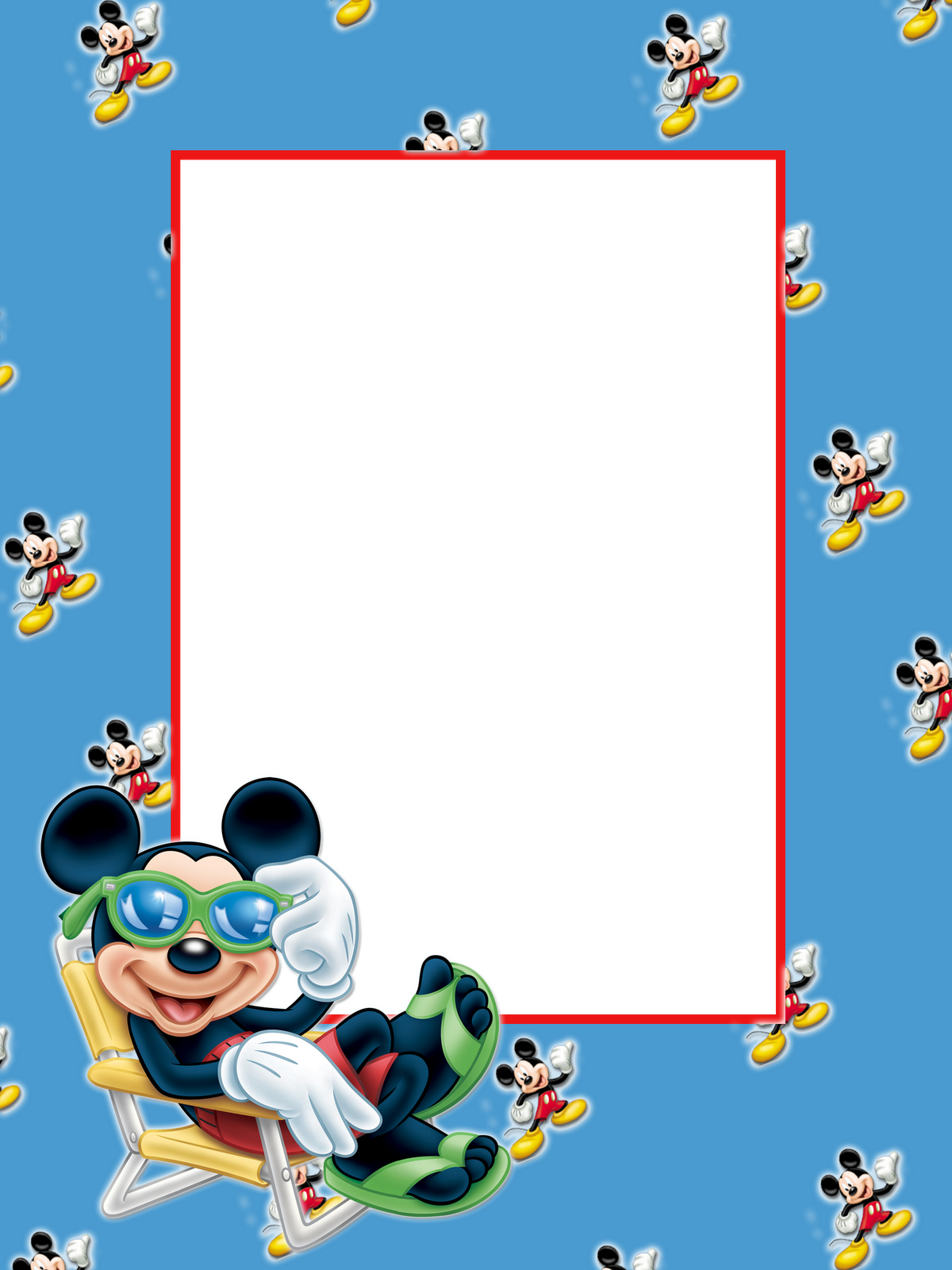 Marcos para fotos de Mickey Mouse png - Imagui