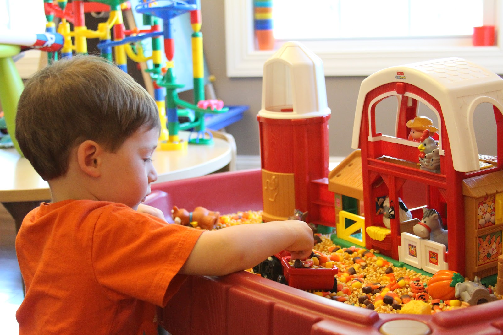 Zayit and Ziva: Farm Sensory Play