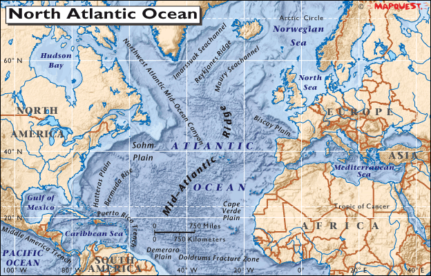 Atlantic Ocean Important Facts and Features for Competitive Exams ...