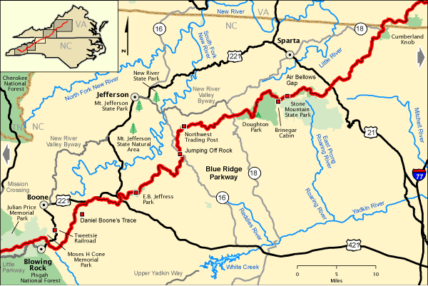 North Carolina Hikes: Blue Ridge Parkway