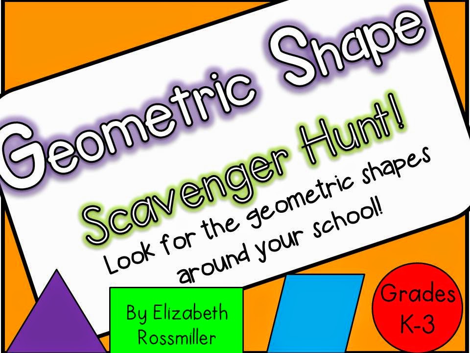 Geometry Scavenger Hunt... Freebie! | Tech Out My Class