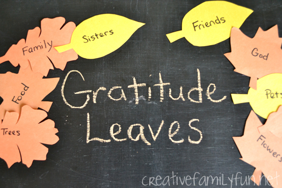 Get Crafty: Gratitude Leaves - Creative Family Fun