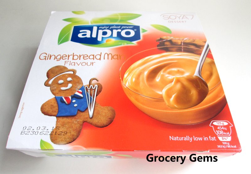 Grocery Gems: Alpro Gingerbread Man Desserts Grocery Gems: Alpro Gingerbread Man Desserts