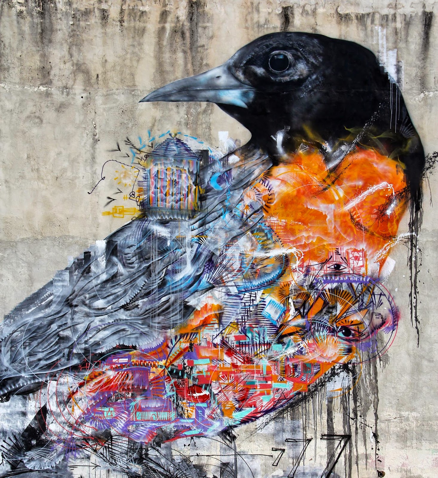 L7M unveils a new street art mural in Maracay, Venezuela ... L7M unveils a new street art mural in Maracay, Venezuela ...