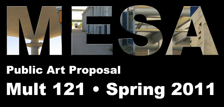 Public Art: Mesa College Campus Map Public Art: Mesa College Campus Map
