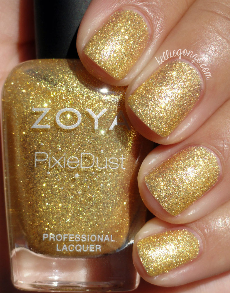 KellieGonzo: Zoya PixieDust Summer 2013 Collection Swatches & Review
