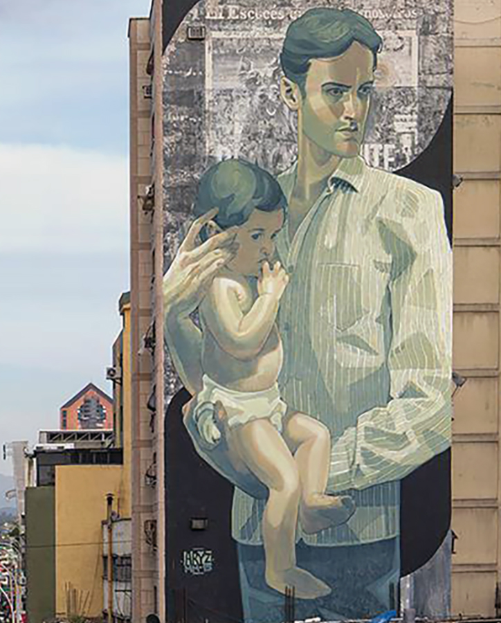 Aryz unveils a large mural in Maracay, Venezuela | StreetArtNews ... Aryz unveils a large mural in Maracay, Venezuela | StreetArtNews ...