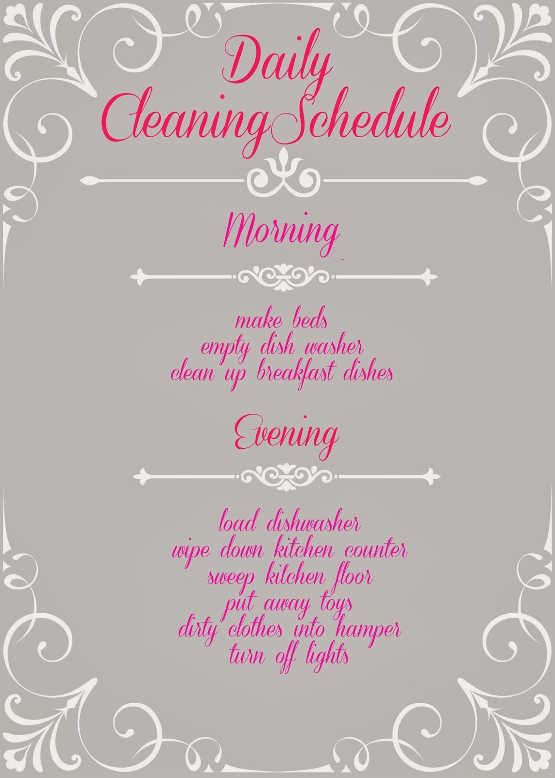 Cleaning Schedule Jordan s Easy Entertaining cleaning-schedule-jordan-s-easy-entertaining