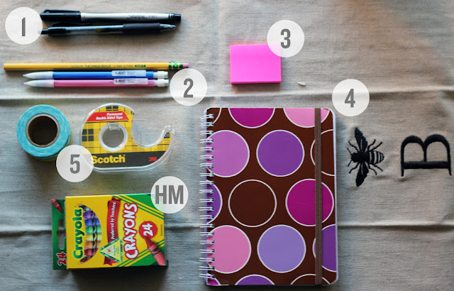 Top 5 Tuesday: School Supplies