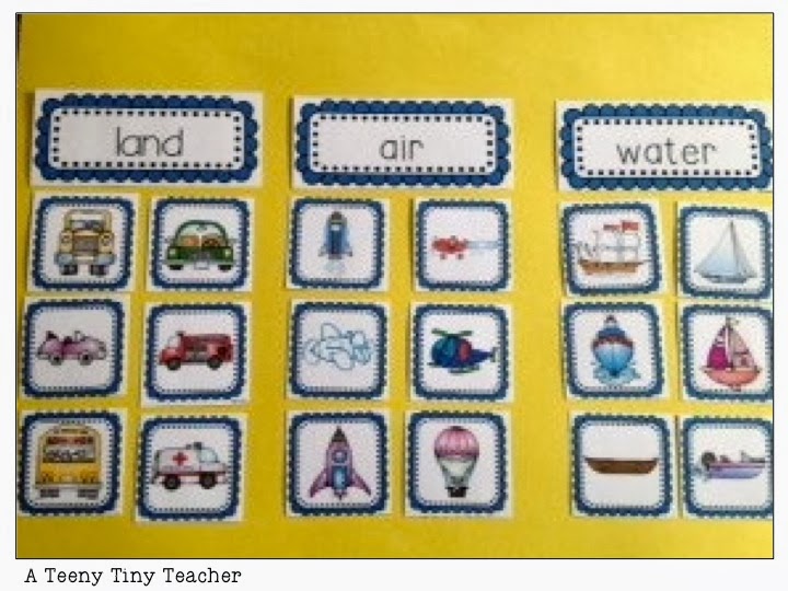 Let's Go! A Transportation Unit - A Teeny Tiny Teacher