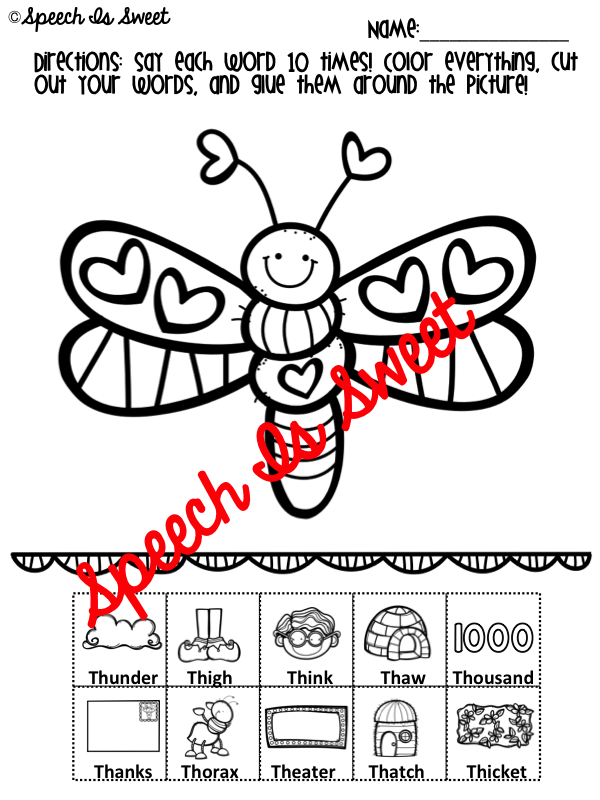 Valentine's Day Articulation Resources (Plus Giveaway!) - Speech is Sweet