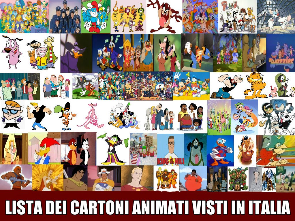 Tutti i cartoni animati trasmessi in Italia: Elenco di tutti i cartoni animati degli anni 60-70 ...