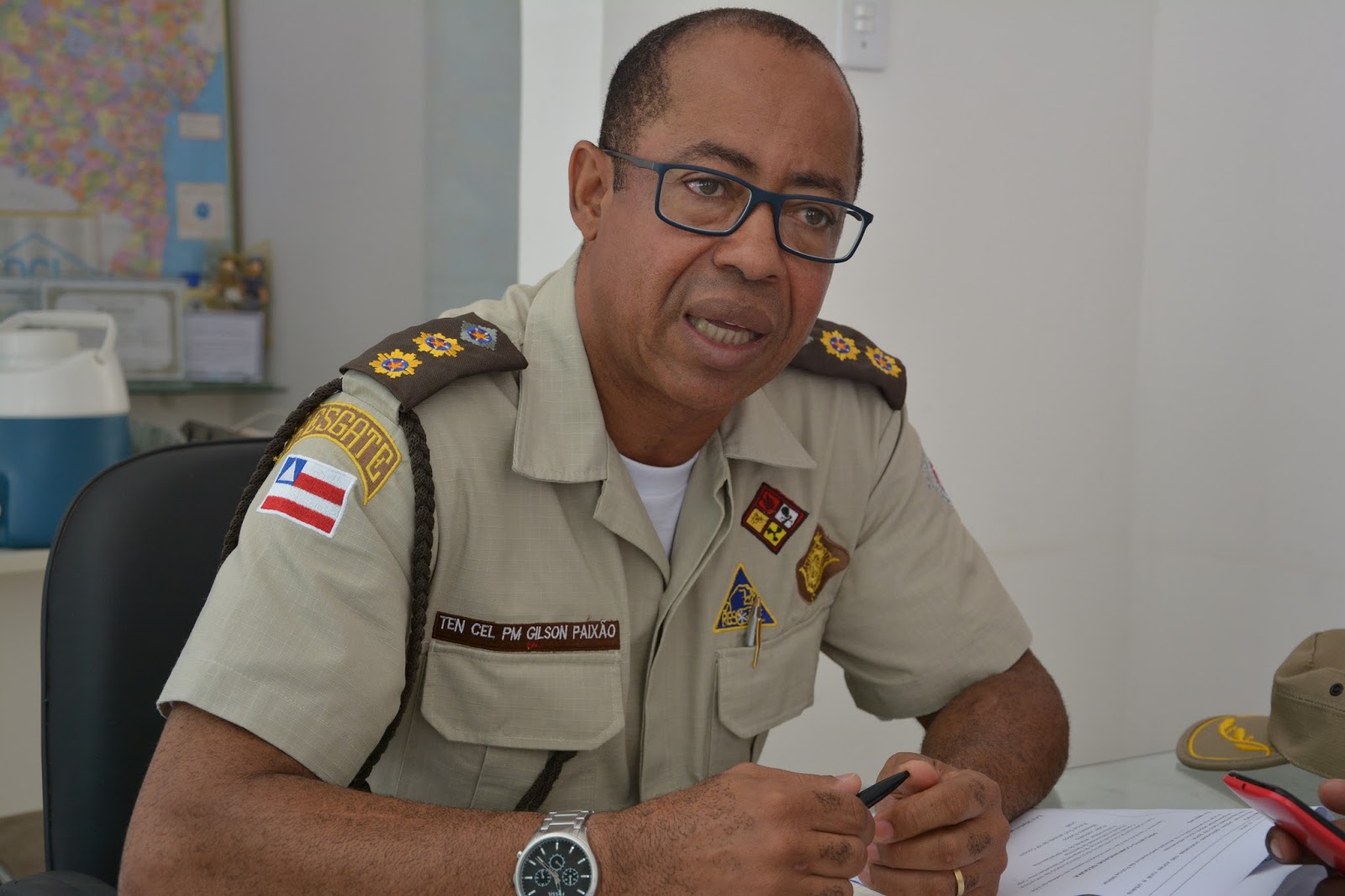 PORTAL DO CLERISTON SILVA - O portal de notícias de Serrinha e região: Em coletiva, comandante ...