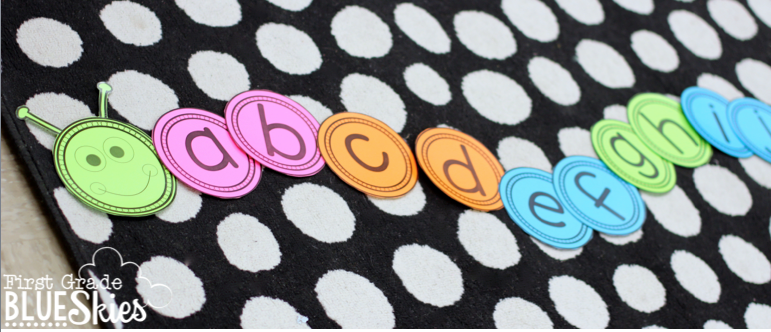 Back to School FREEBIES: ABC Caterpillar and Banner
