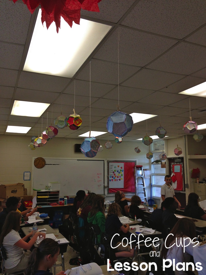 Reading Comprehension with Bloom Balls - Coffee Cups and Lesson Plans