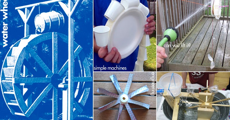 E is for Explore!: Water Wheels