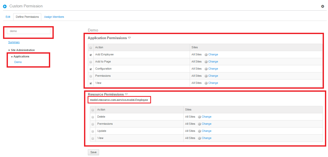 Liferay is easy: Create Custom Permission and Show/Hide Content on the ... Liferay is easy: Create Custom Permission and Show/Hide Content on the ...