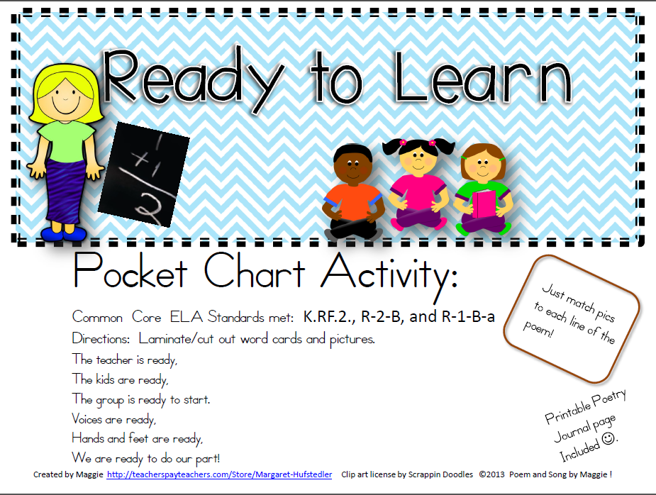 "You Get What You Get!" Preparing children for Kindergarten - Kreative ...