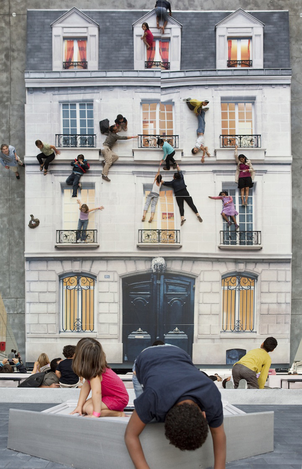 Black*Eiffel: Installation Art by Leandro Erlich