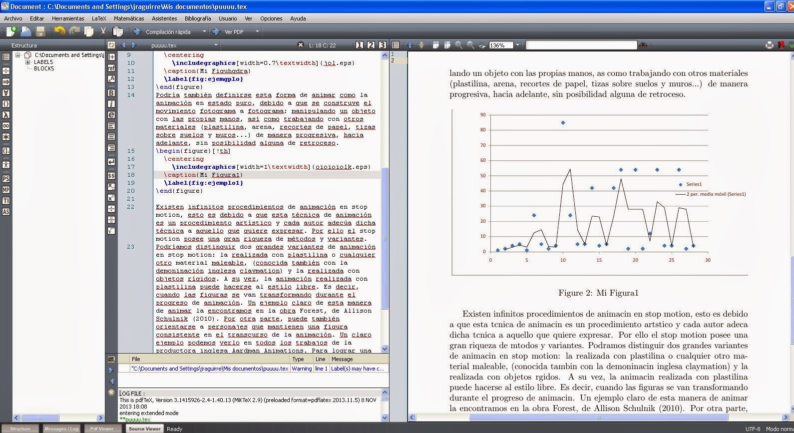 Insertar gráficos de Excel en latex - Taringa! Insertar gráficos de Excel en latex - Taringa!