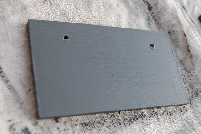 Upside Of Chaos: Wooden Chalkboard Labels