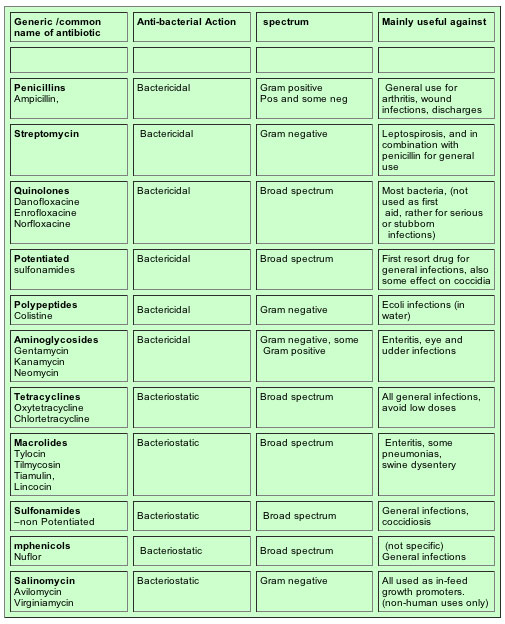 Tabla De Clasificacion De Antibioticos Tabla De Clasificacion De Antibioticos