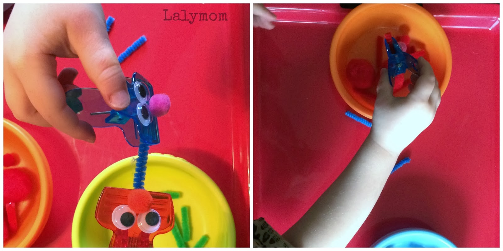 Monster Munch Fine Motor Game for Kids- Fine Motor Fridays - LalyMom