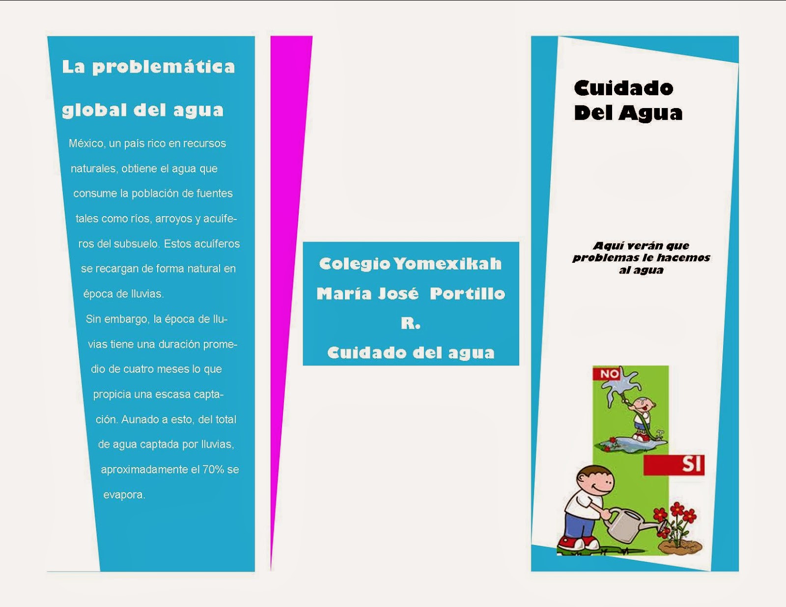 Folleto del cuidado del agua : Folleto Del Cuidado Del Agua Folleto del cuidado del agua : Folleto Del Cuidado Del Agua
