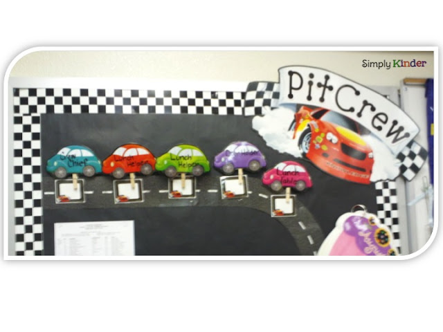 Race Car Themed Room & Freebie - Simply Kinder