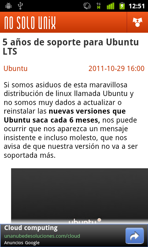 No solo Unix | GNU Linux, Android, Tecnología, Software Libre y mucho más: noviembre 2011