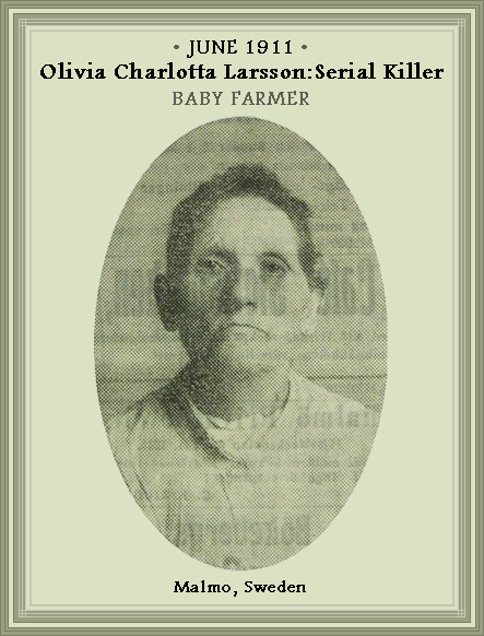 Unknown Gender History: Olivia Charlotta Larsson, Baby Farmer, Interrupted Serial Killer ...