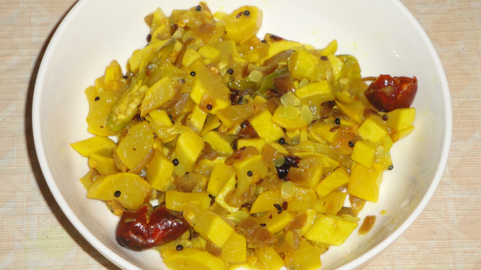 Food And Taste Squash Stir Fry Indian Style Recipe food-and-taste-squash-stir-fry-indian-style-recipe