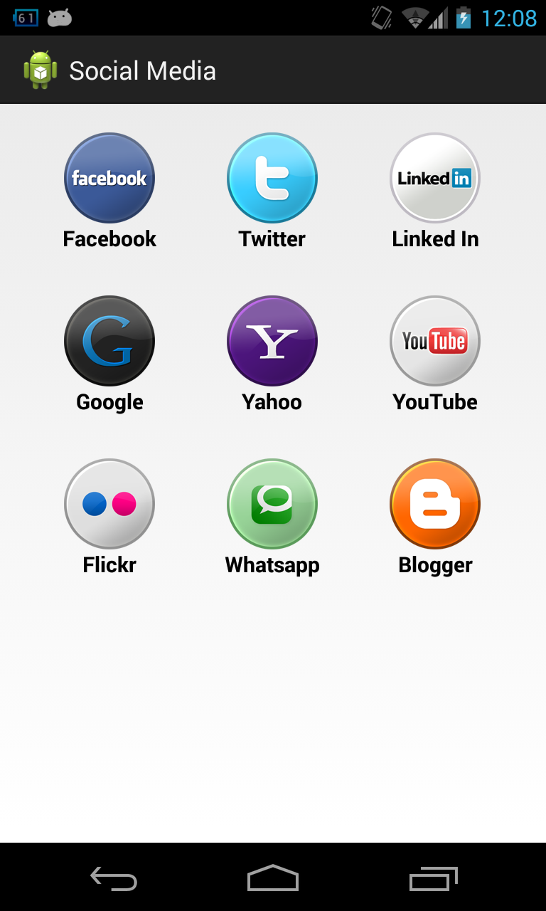 Android: 9. Android Custom Gridview Android: 9. Android Custom Gridview