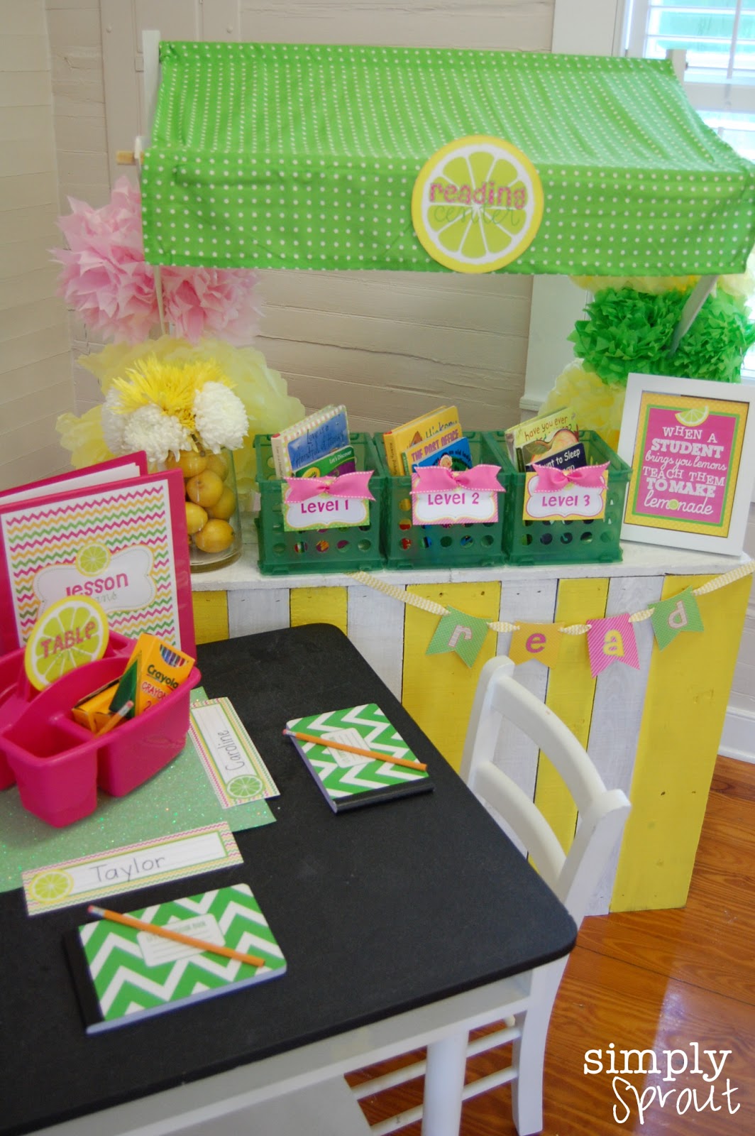 Pink Lemonade Classroom Design Kit - Simply Sprout