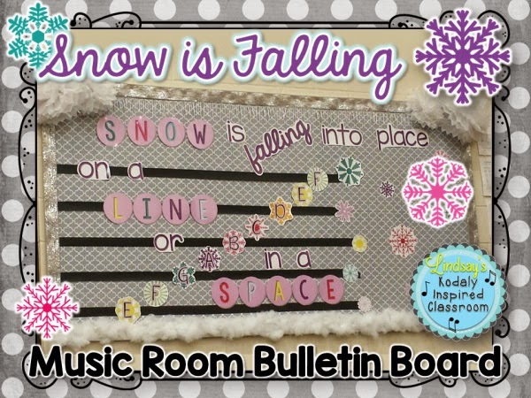 Kodaly Inspired Classroom: Winter Bulletin Boards for the Music Room