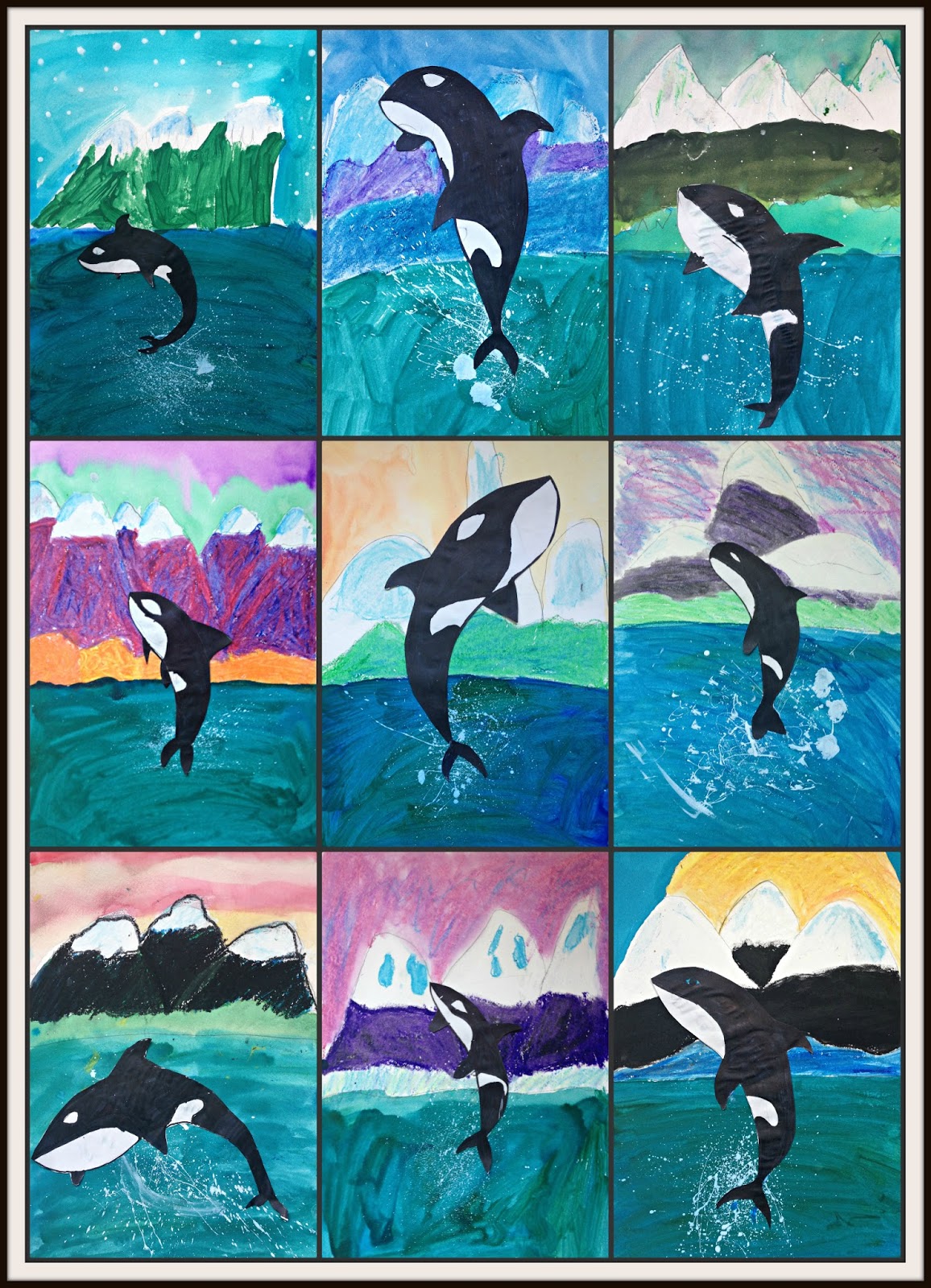 MaryMaking: Orcas of Alaska