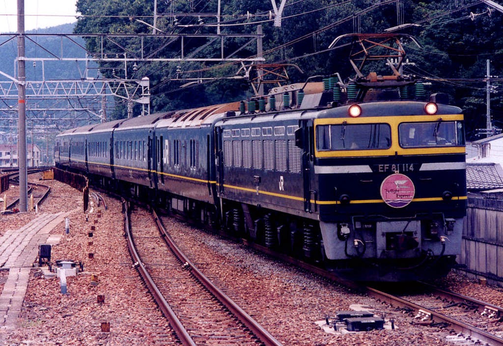 鉄暮らし雑録: EF81 114「トワイライトエクスプレス」