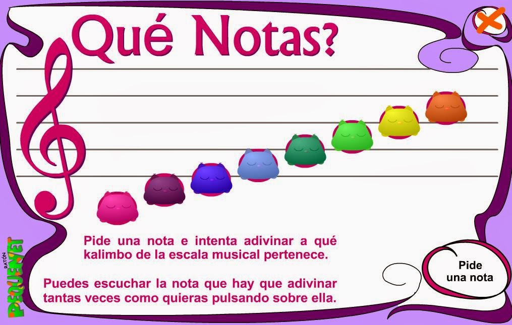 Musijuegos: Qué notas?