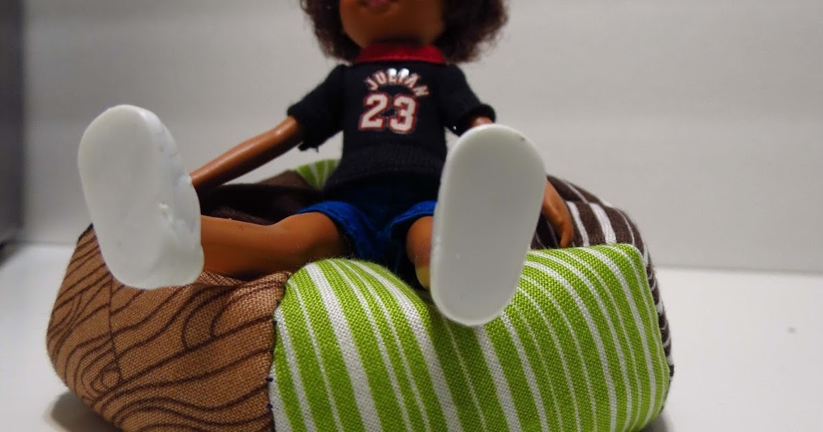 Making A Modern Barbie House Barbie Bean Bag Chair making-a-modern-barbie-house-barbie-bean-bag-chair